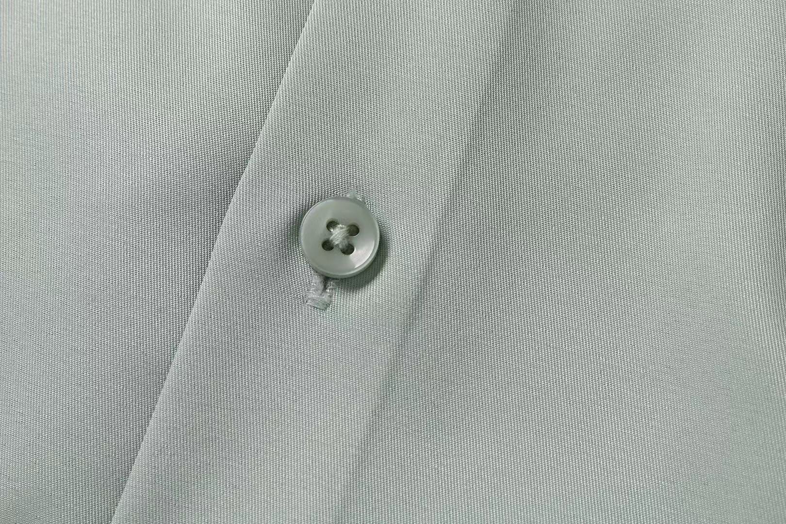 Five Element Series Embroidered Chinese Characters Wood（木） Short Sleeve ...